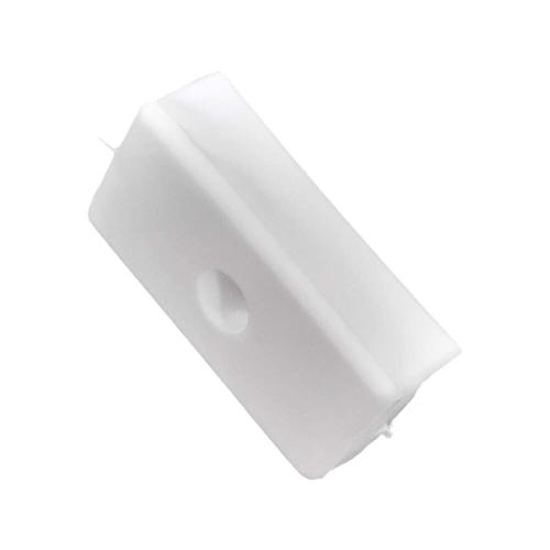 PROTETOR U 15MM BRANCO PLÁSTICO REF: 5154B